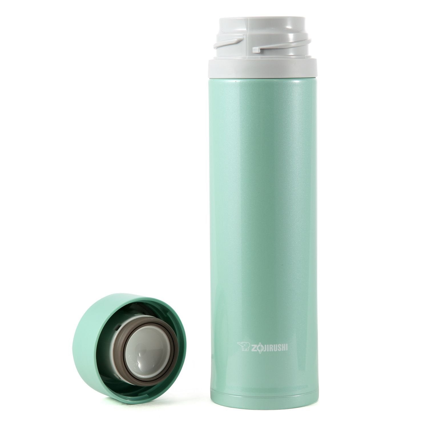 Zojirushi idea Quick & Easy Open Lock Stainless Steel Mug [550ml] Aqua – Salora International